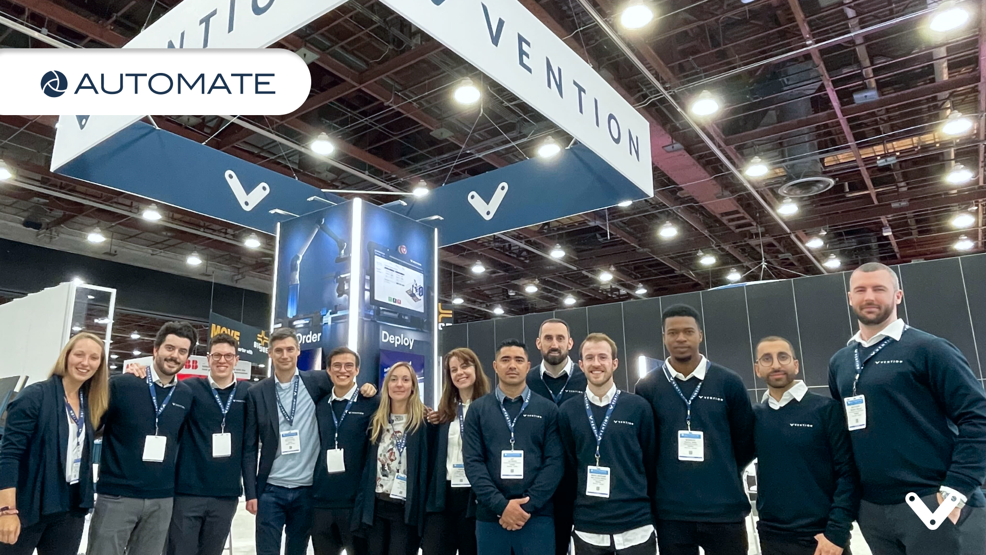 Vention at Automate 2023: Empowering automation through user experience