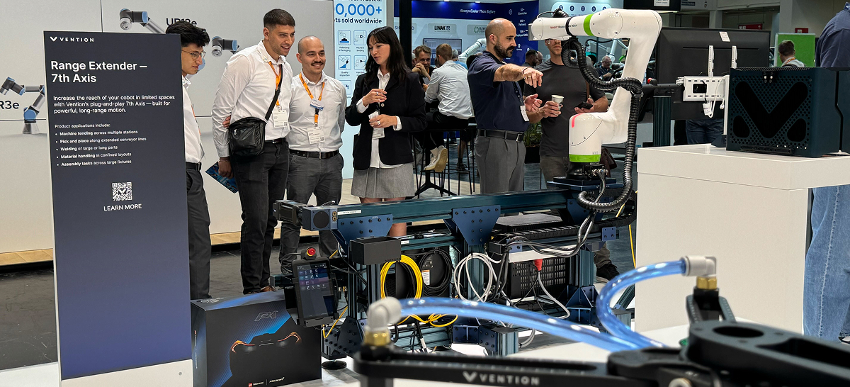 Vention at Automatica 2025: AI and High-Precision Robotics